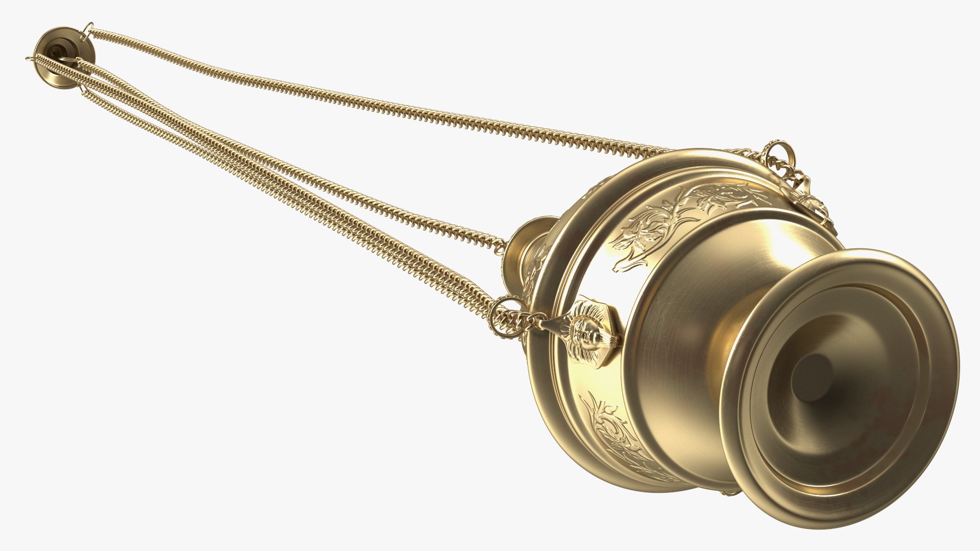3D Chain Censer Gold - TurboSquid 2170098