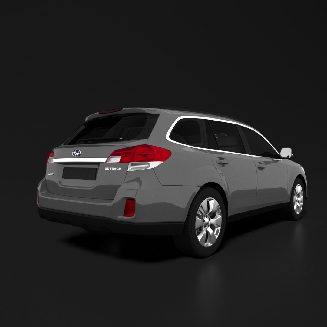 Subaru Outback 3D Model - TurboSquid 2379493