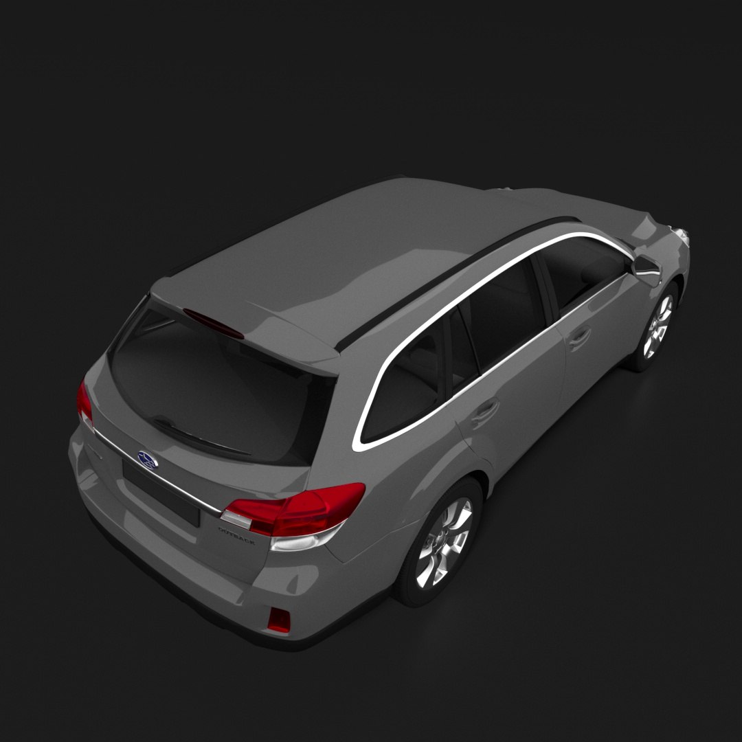 Subaru Outback 3D Model - TurboSquid 2379493