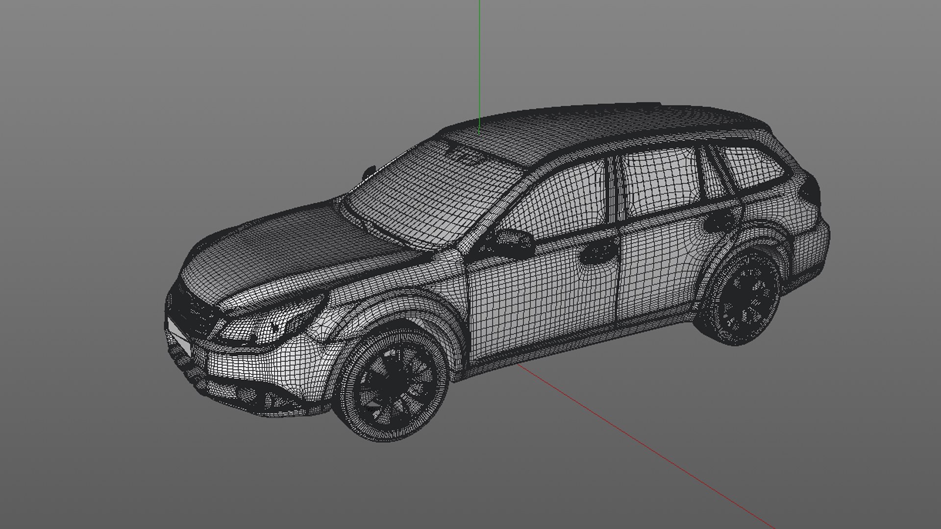 Subaru Outback 3D Model - TurboSquid 2379493