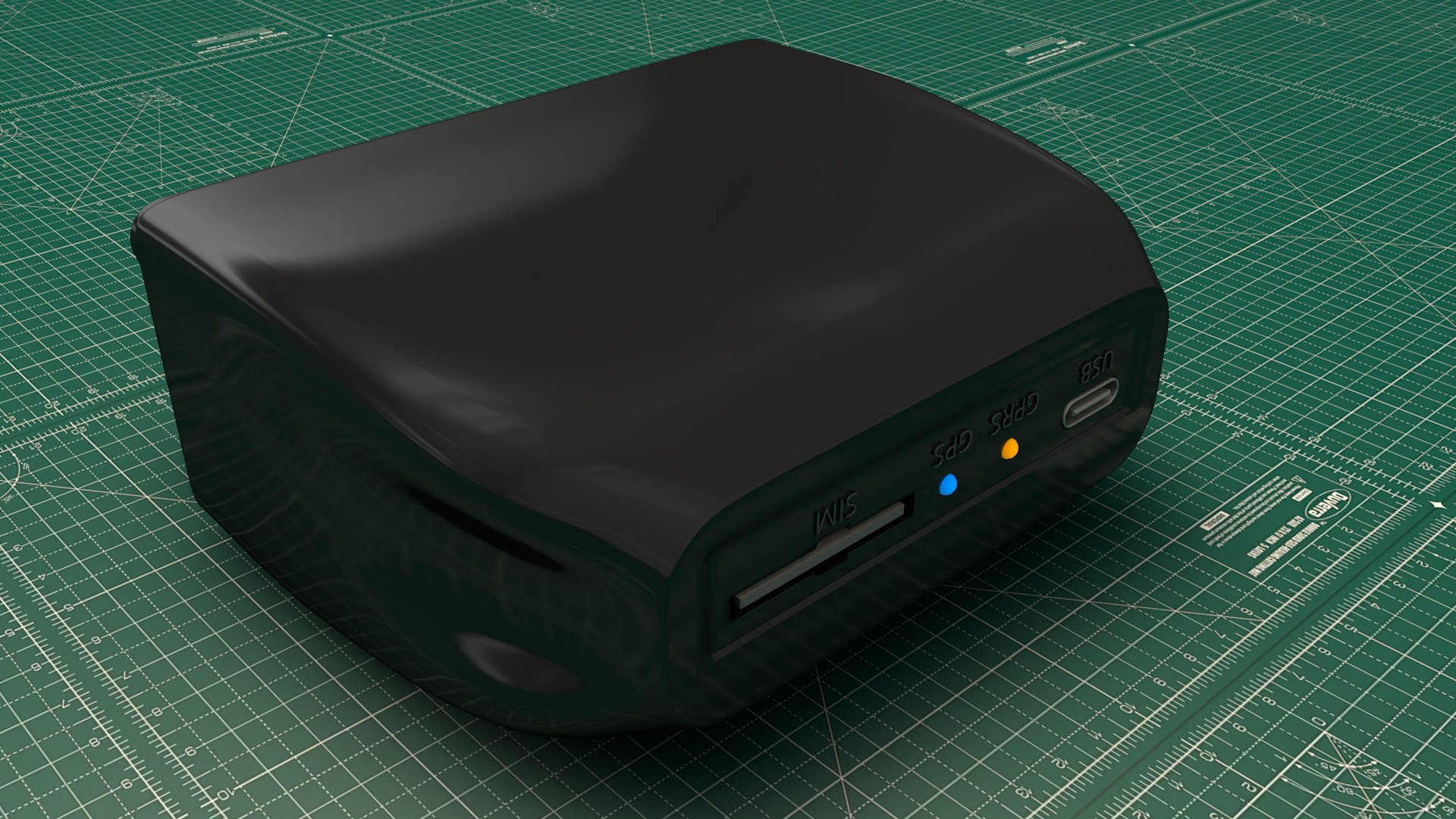GPS Tracker OBD2 3D Model - TurboSquid 1798907