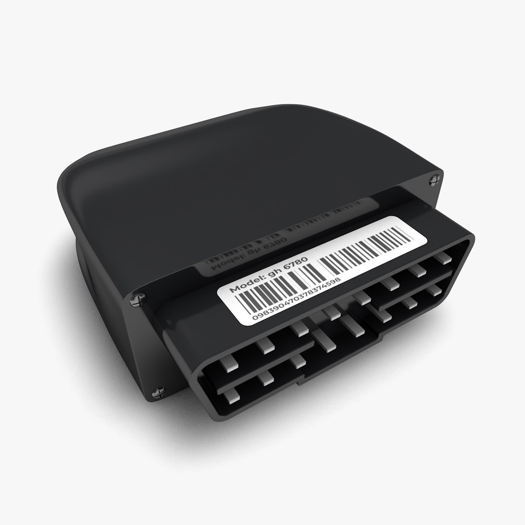 GPS Tracker OBD2 3D Model - TurboSquid 1798907