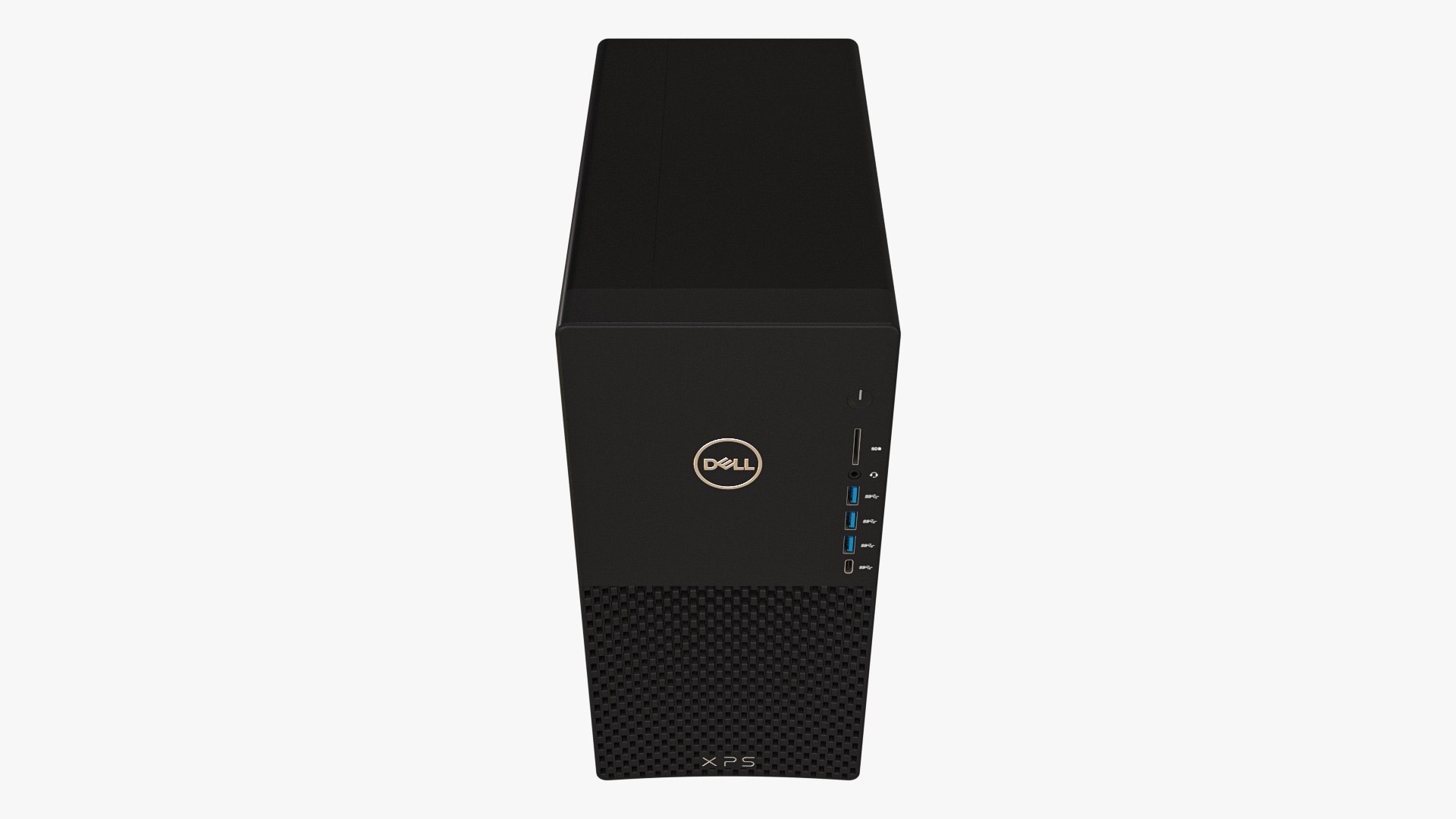 3D Dell XPS 8940 Desktop Black - TurboSquid 2069333