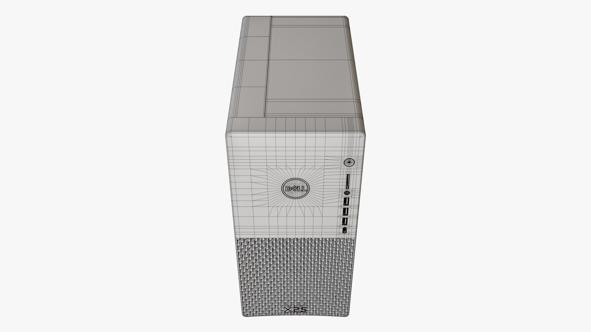 3D Dell XPS 8940 Desktop Black - TurboSquid 2069333
