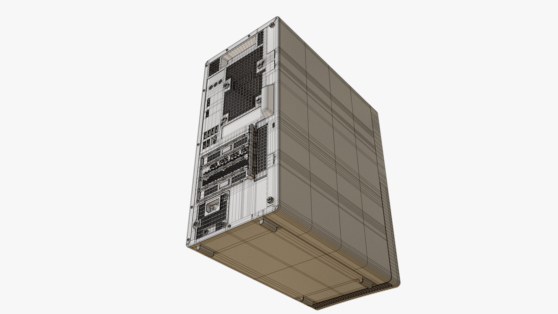 3D Dell XPS 8940 Desktop Black - TurboSquid 2069333