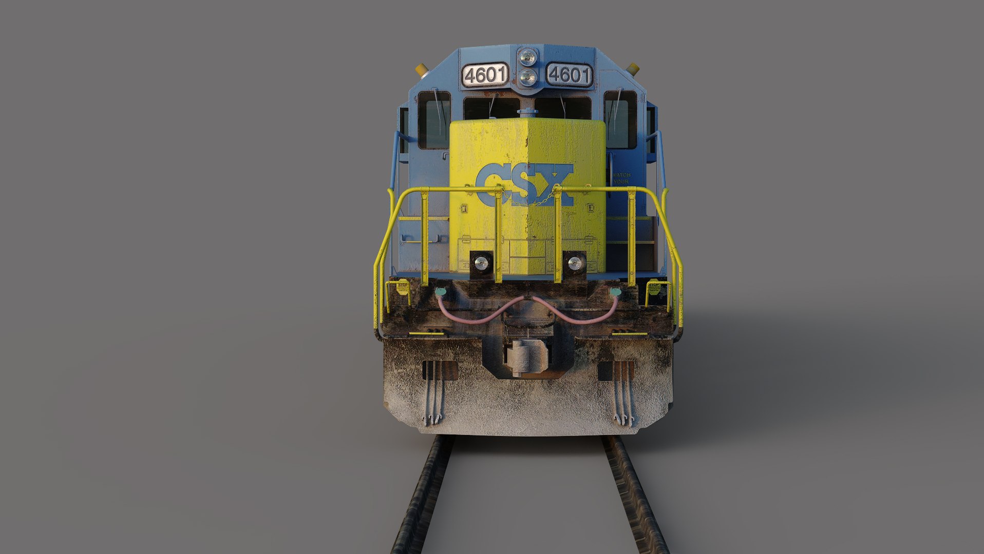 3D Electro-Motive Diesel SD40 Model - TurboSquid 2103123