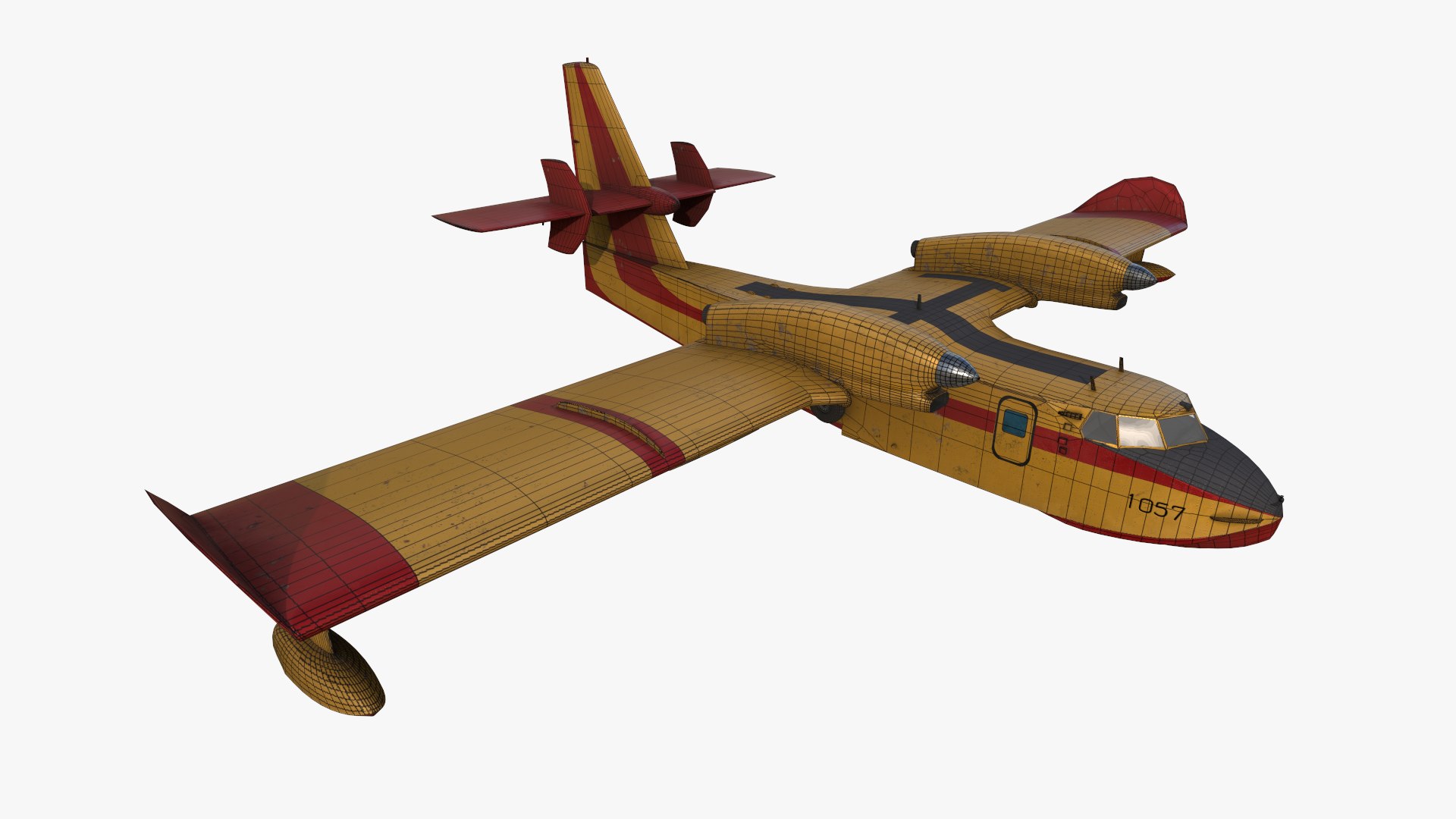 CL-415 3D Model - TurboSquid 2203814