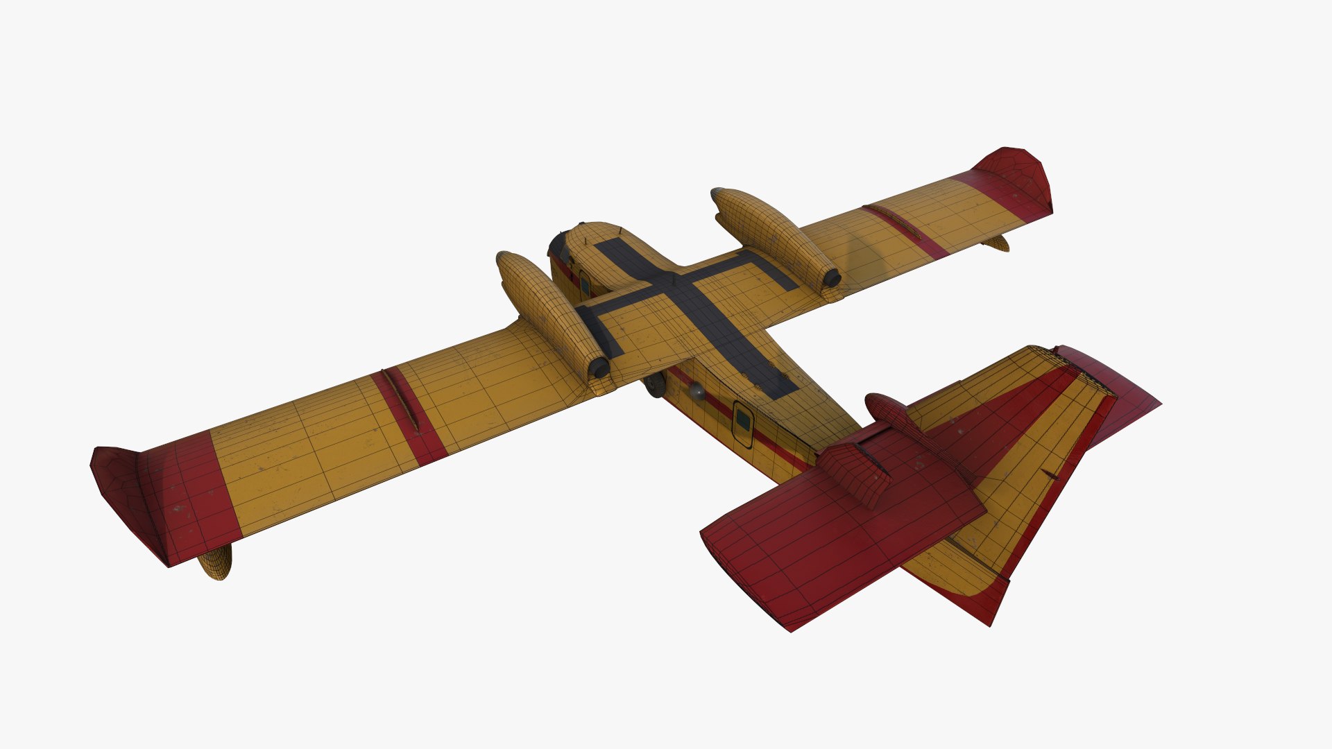 CL-415 3D Model - TurboSquid 2203814