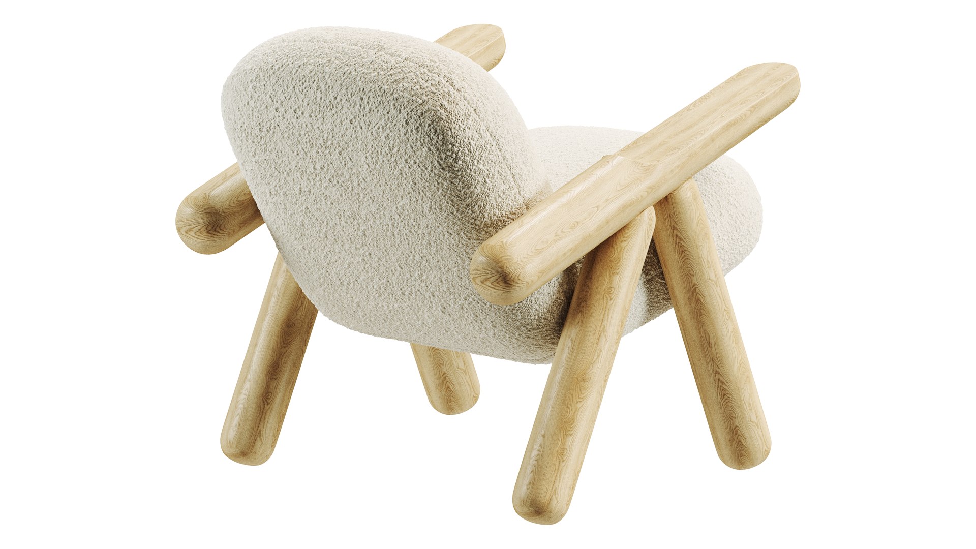 Fartura Armchair in Neotenic Style by Tiago Curioni model - TurboSquid ...