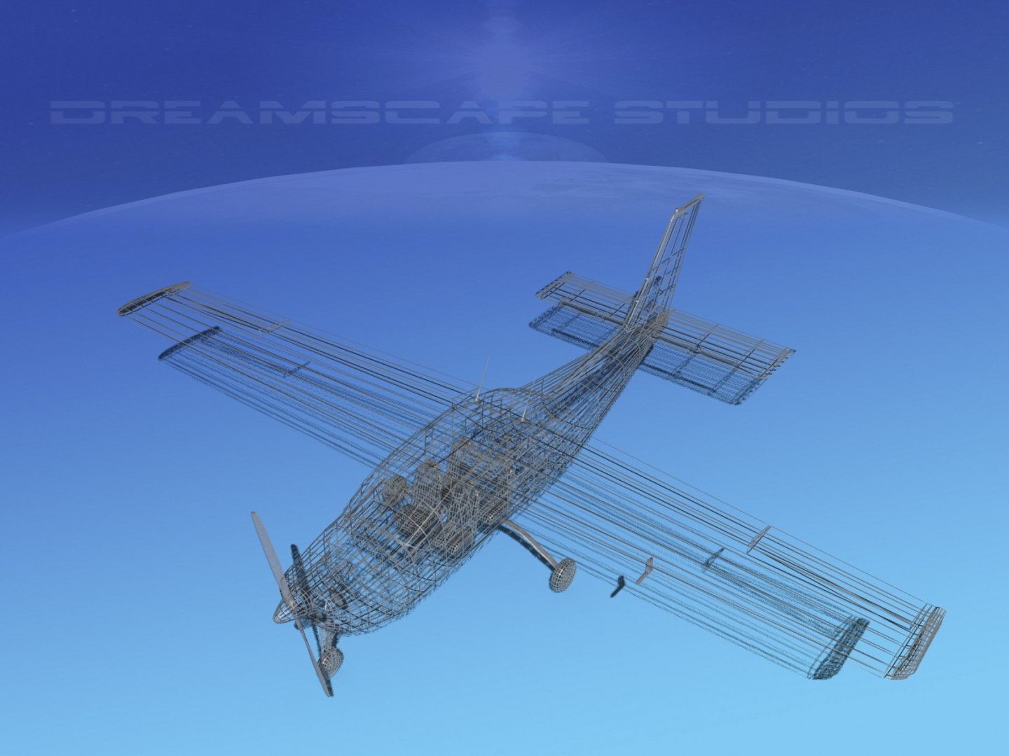 Cessna 177rg Cardinal 3d Dxf