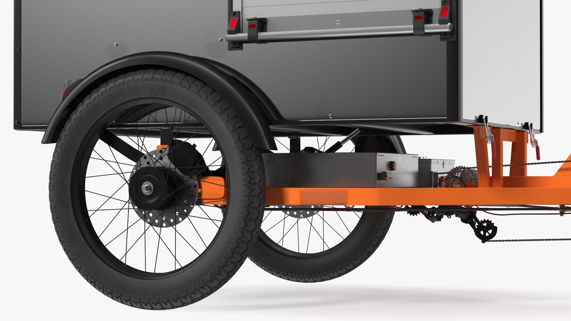 Rad Power Bike RadBurro with Cargo Box model - TurboSquid 1925360