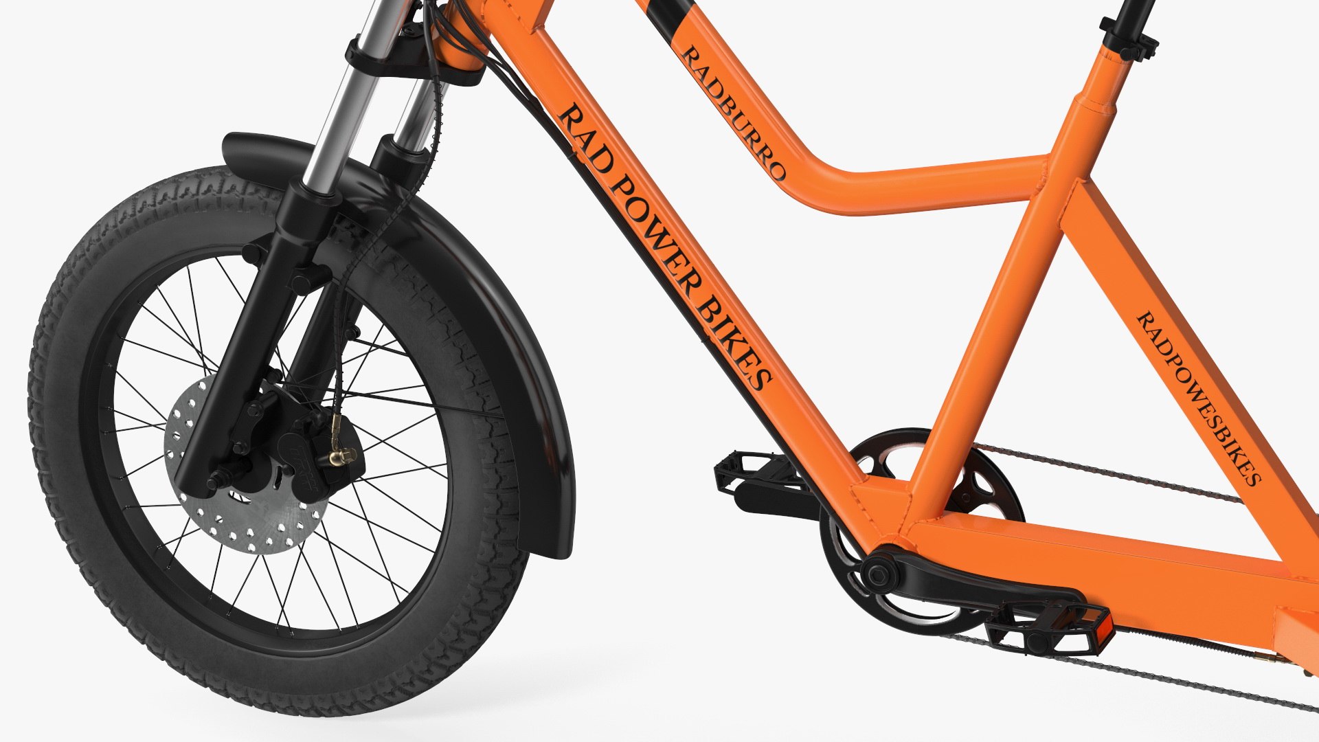 Rad Power Bike RadBurro with Cargo Box model - TurboSquid 1925360