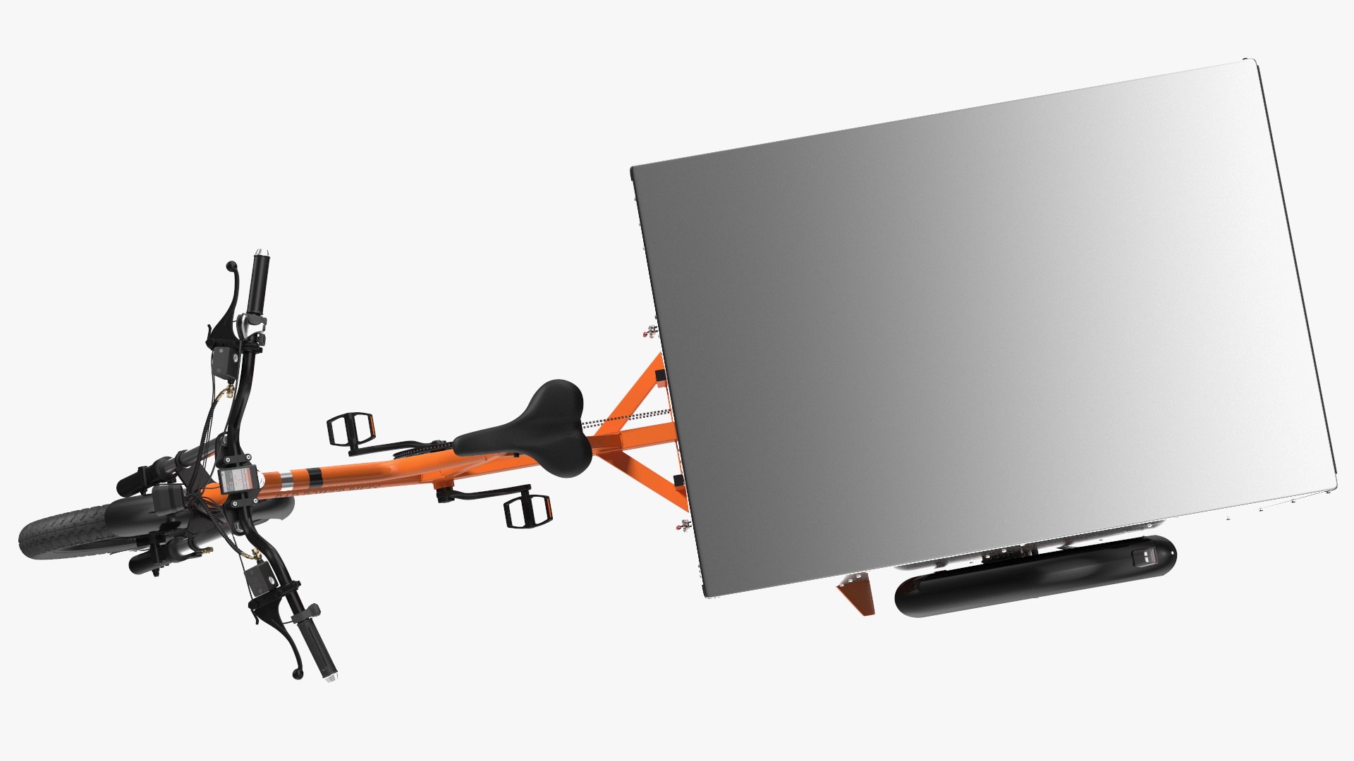 Rad Power Bike RadBurro with Cargo Box model - TurboSquid 1925360