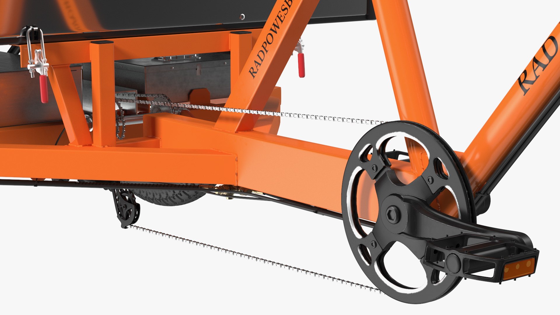 Rad Power Bike RadBurro with Cargo Box model - TurboSquid 1925360