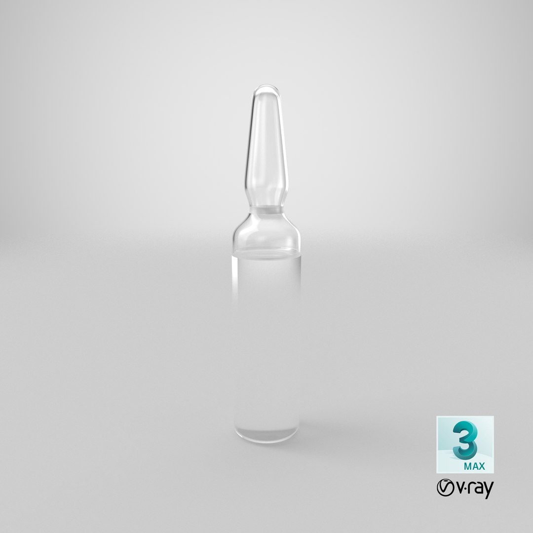 Ampule Big 1 3D - TurboSquid 1962480