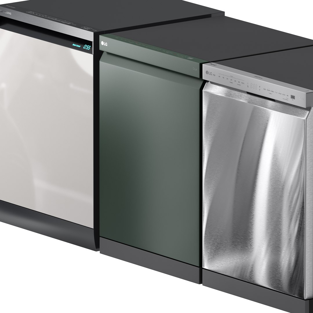 LG And Samsung Built-in Dishwasher Model - TurboSquid 1969888
