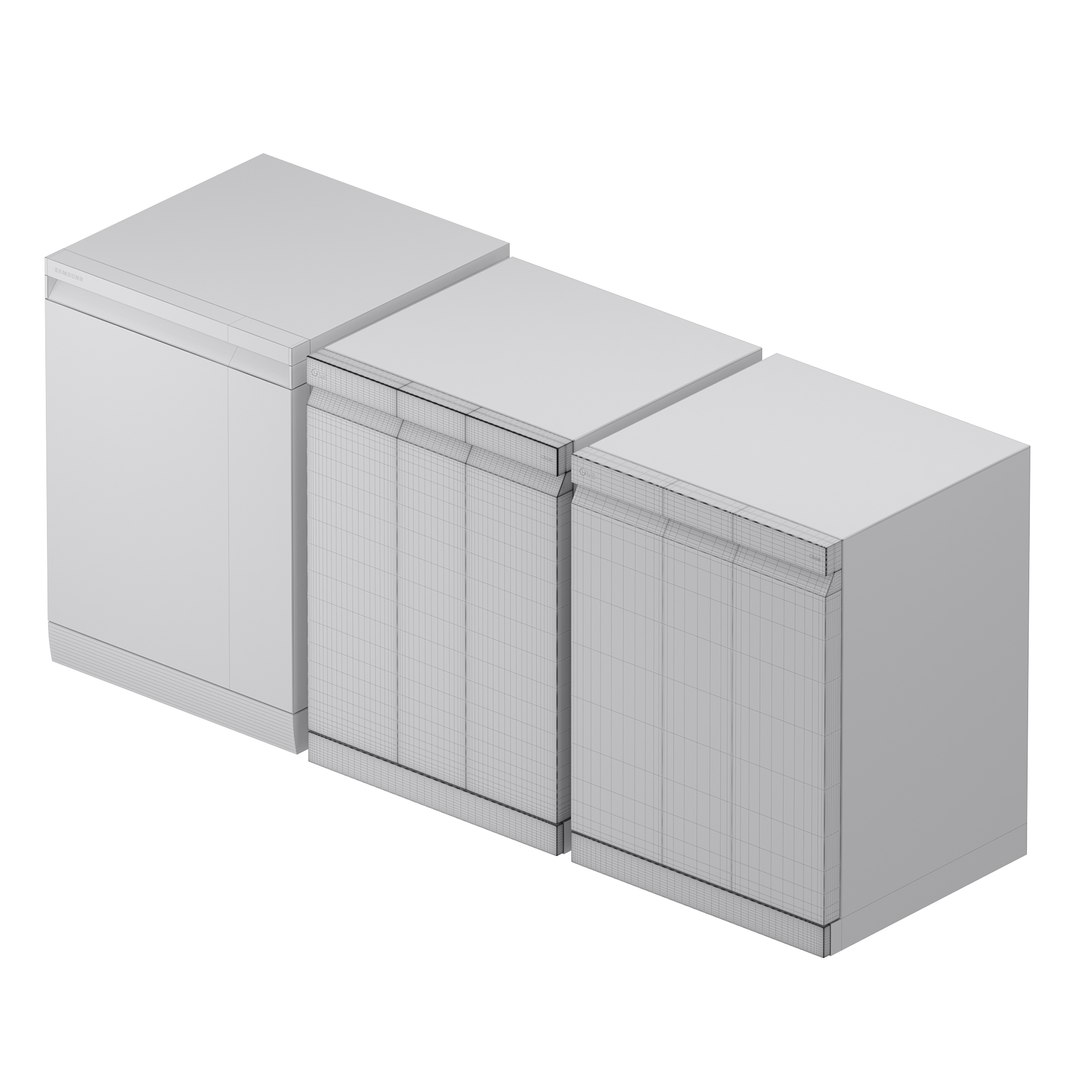 LG And Samsung Built-in Dishwasher Model - TurboSquid 1969888