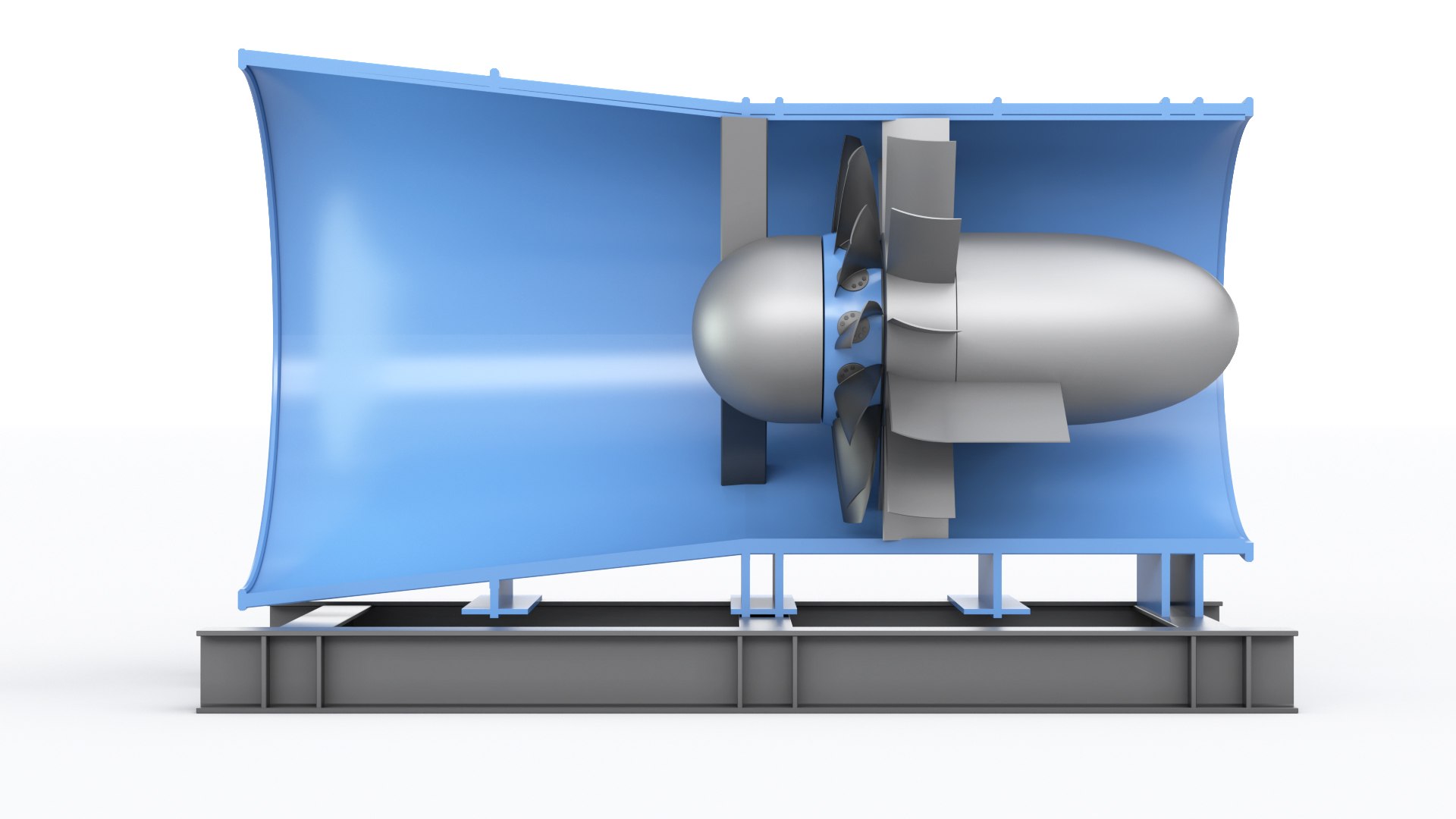 3D Large Industrial Ventilation Fan Model - TurboSquid 1822664