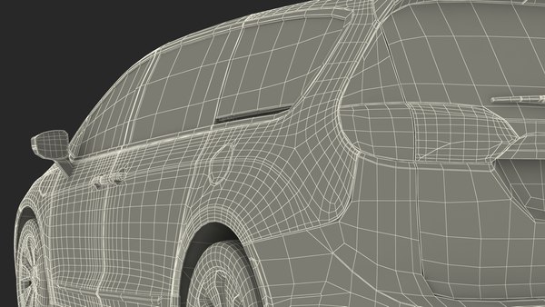 Family minivan 3D model - TurboSquid 1642435