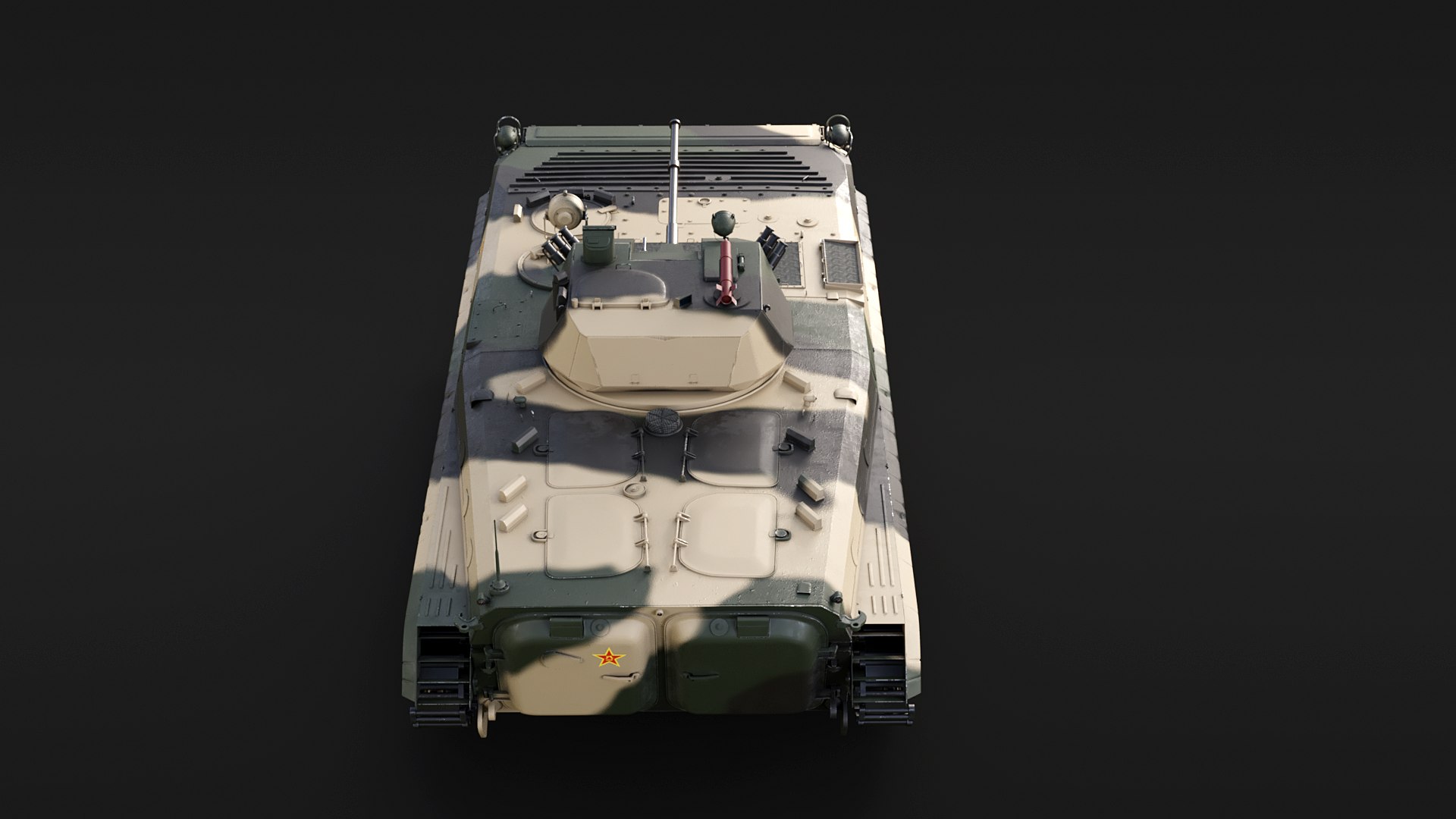 3D Chinese PLA ZBD-86 IFV - TurboSquid 2131523