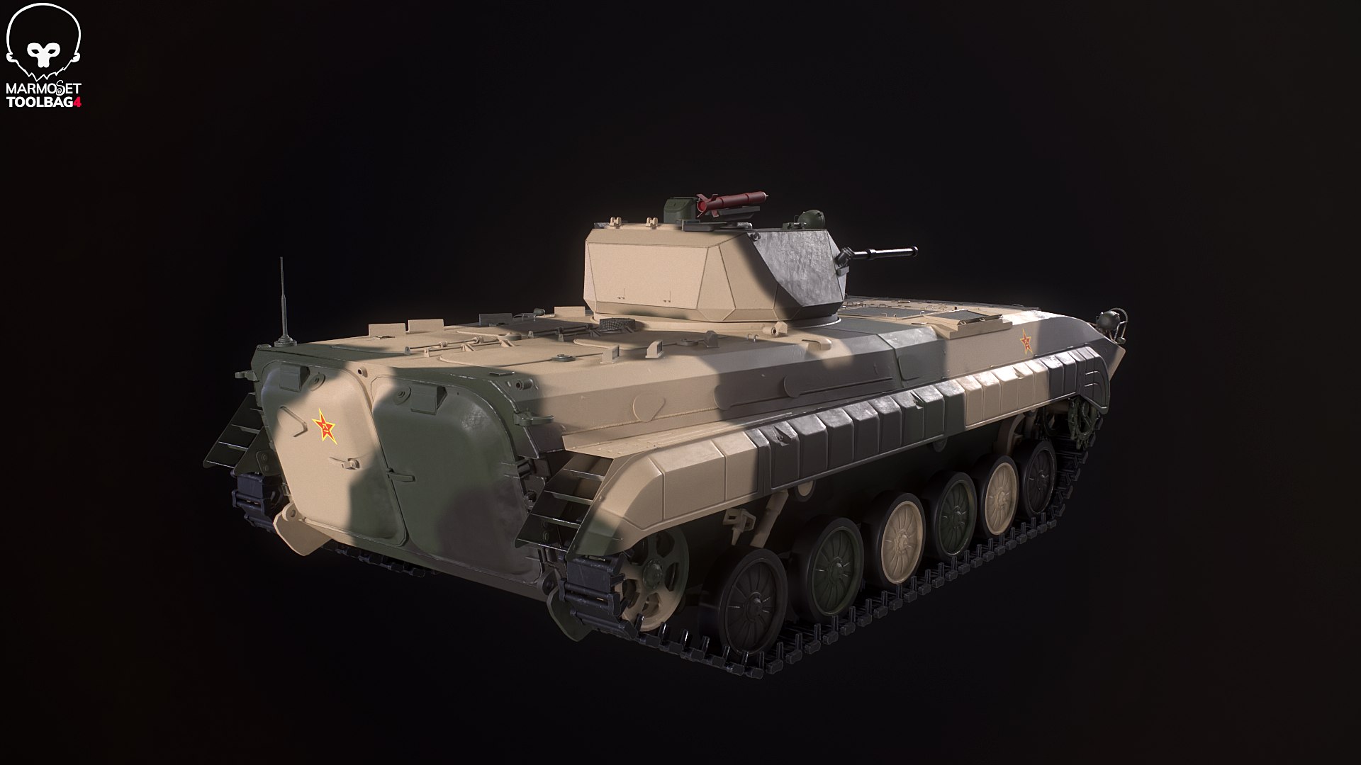 3D Chinese PLA ZBD-86 IFV - TurboSquid 2131523