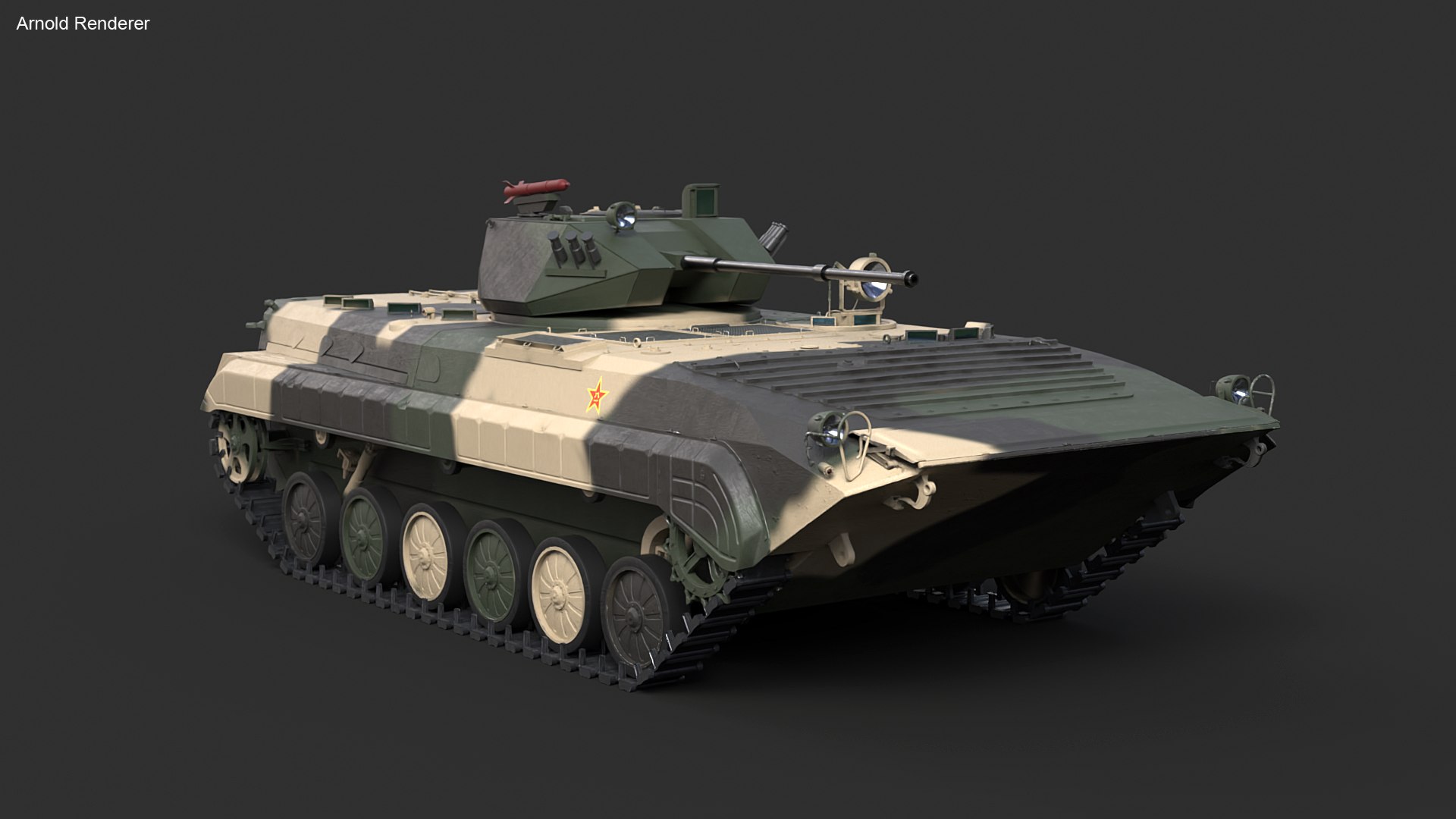 3D Chinese PLA ZBD-86 IFV - TurboSquid 2131523