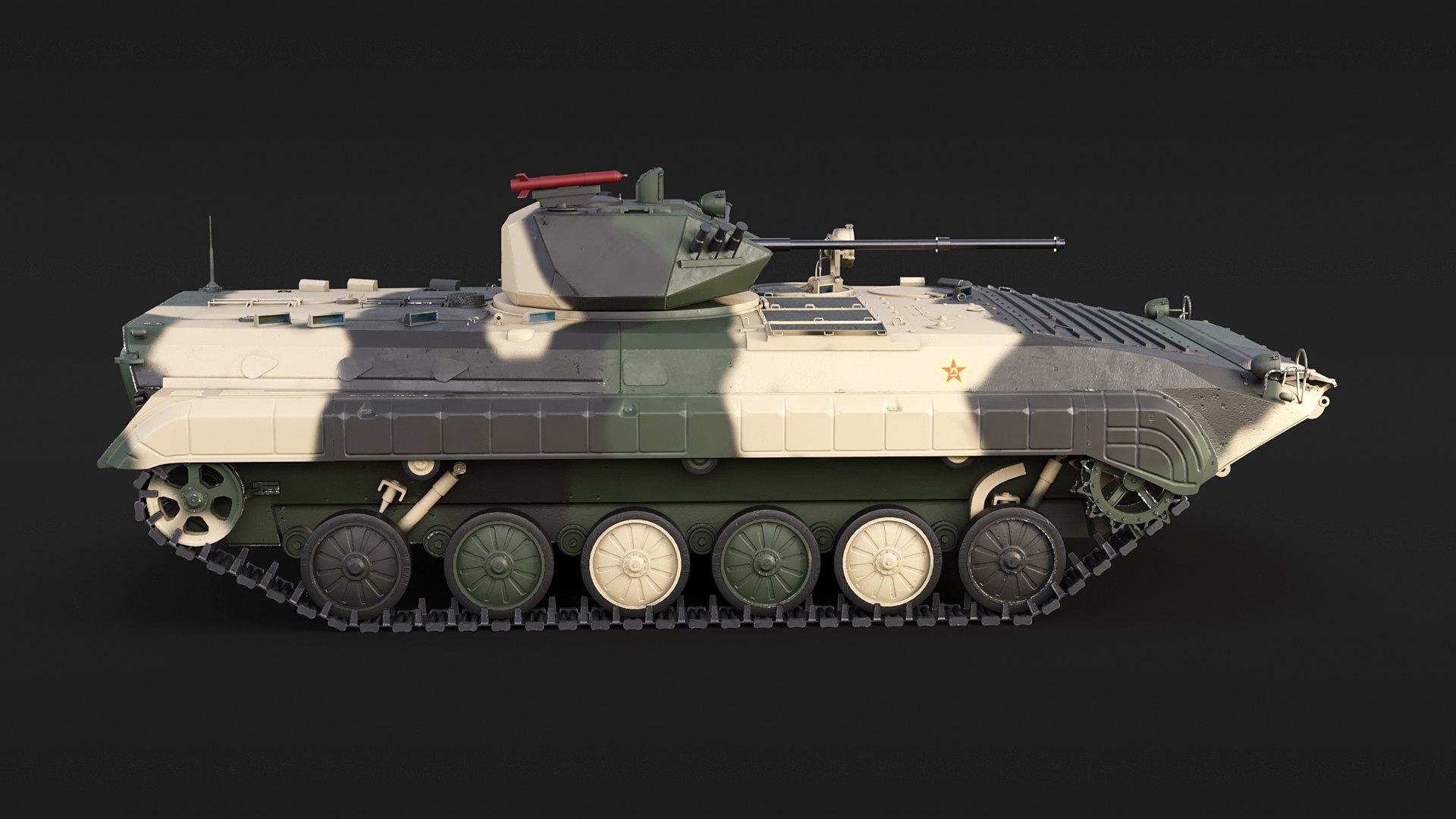 3D Chinese PLA ZBD-86 IFV - TurboSquid 2131523