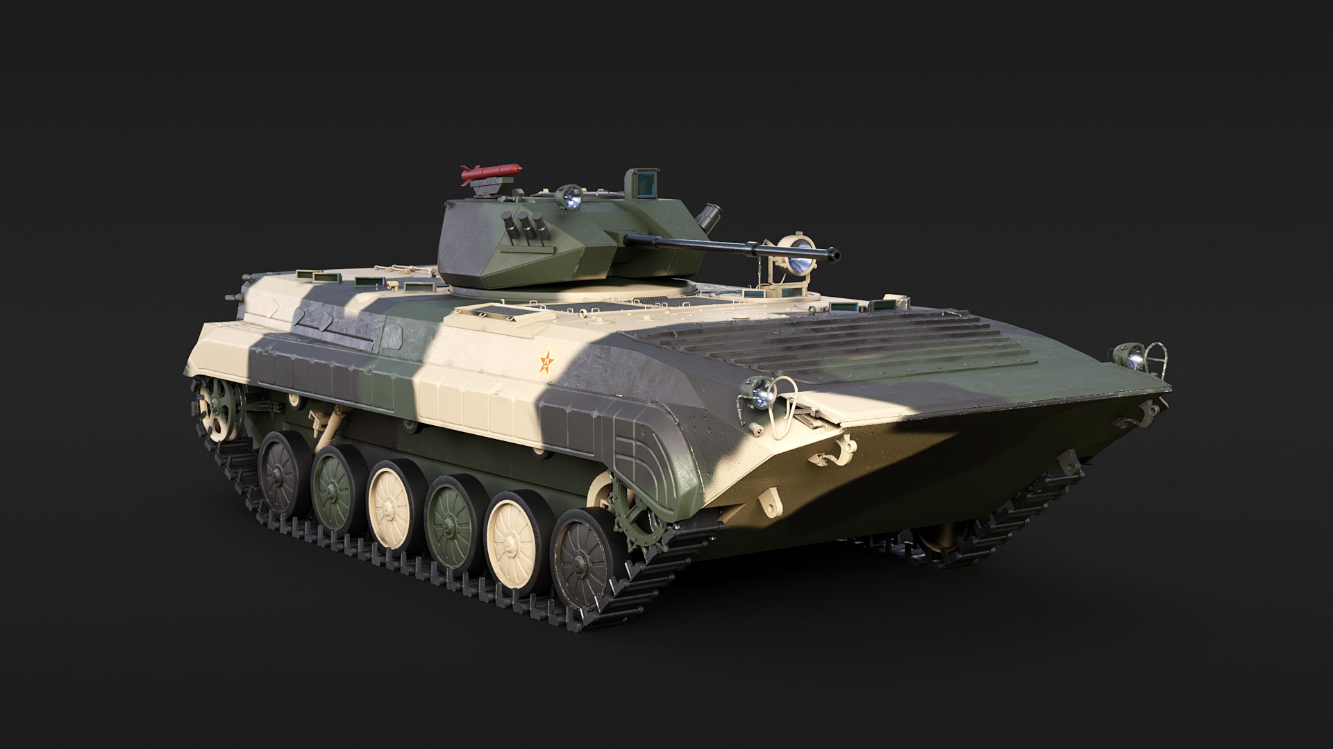 3D Chinese PLA ZBD-86 IFV - TurboSquid 2131523