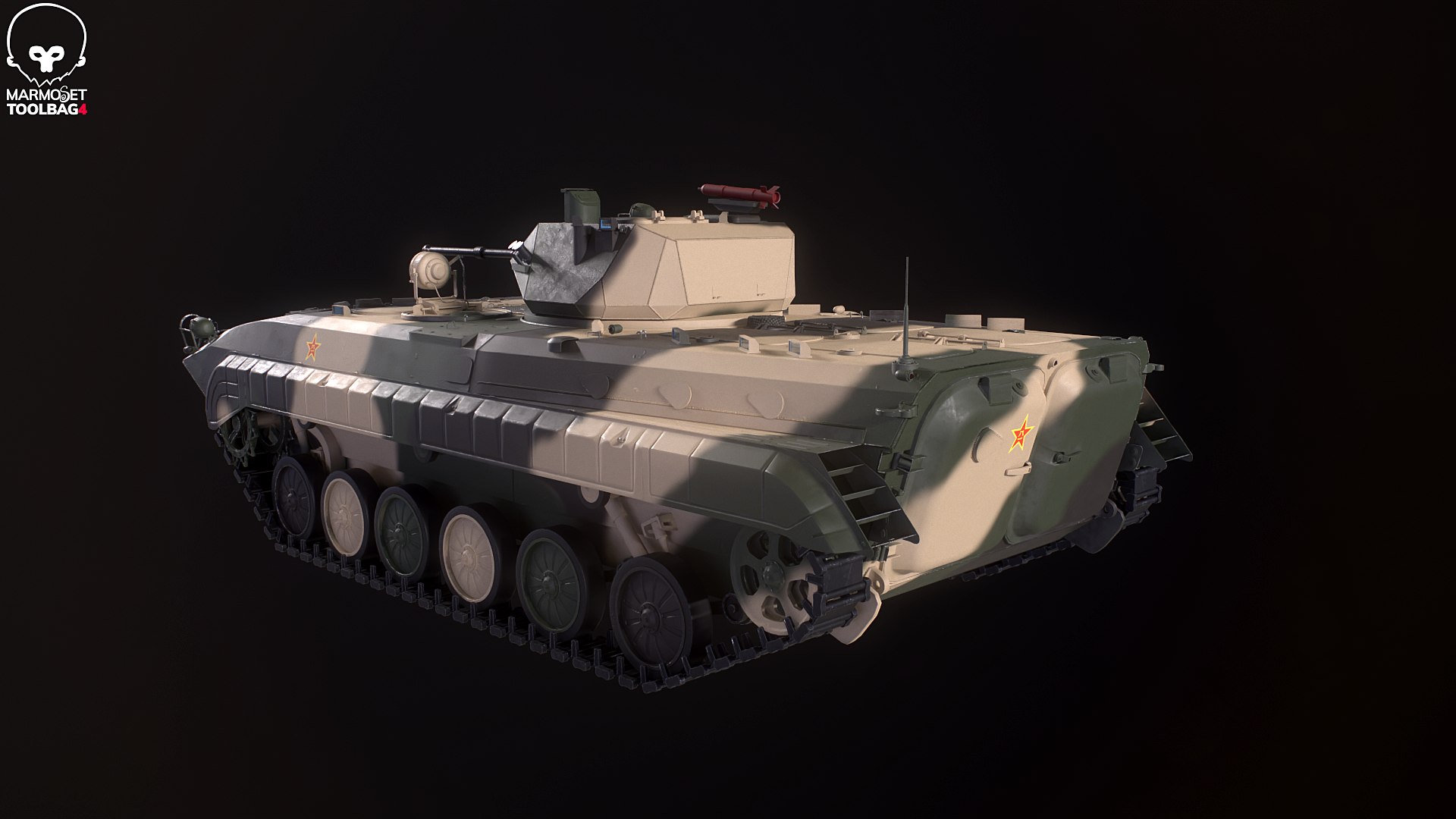 3D Chinese PLA ZBD-86 IFV - TurboSquid 2131523