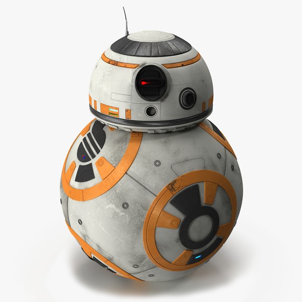 3d model bb-8 enhance realism