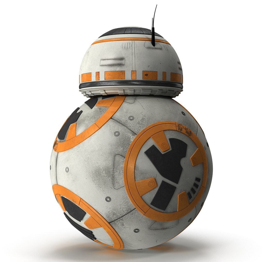 3d Model Bb-8 Enhance Realism