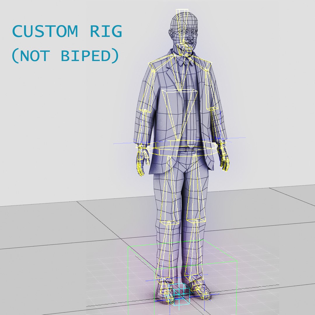 Middle Eastern Politician 3d Model