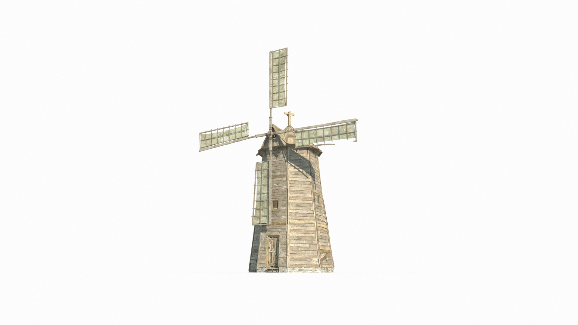 3D Ancient Loading Windmill Mill Model - TurboSquid 2190519
