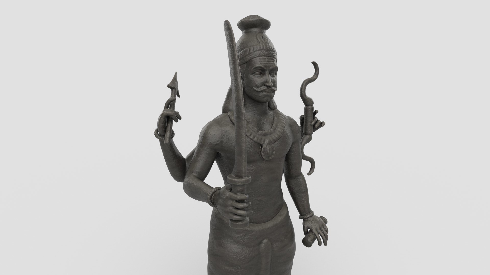 Veerbhadra Model - TurboSquid 2253114