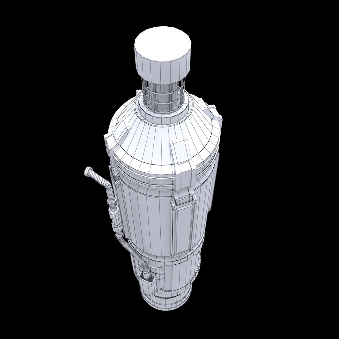 Rocket Space Engine 3D Model - TurboSquid 1278558