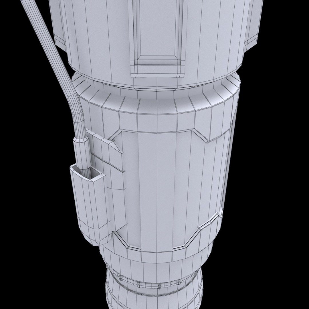 Rocket Space Engine 3D Model - TurboSquid 1278558