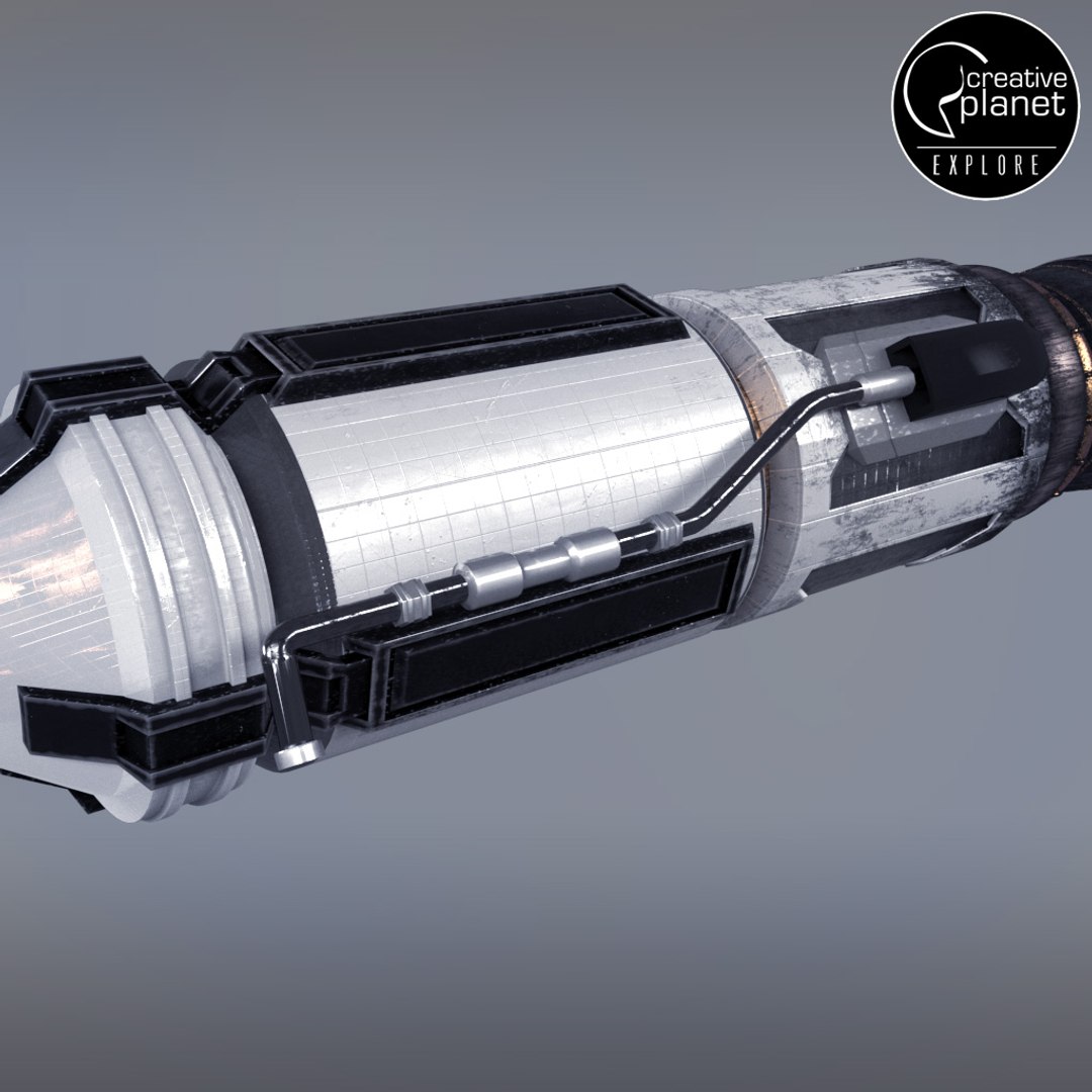 Rocket Space Engine 3D Model - TurboSquid 1278558