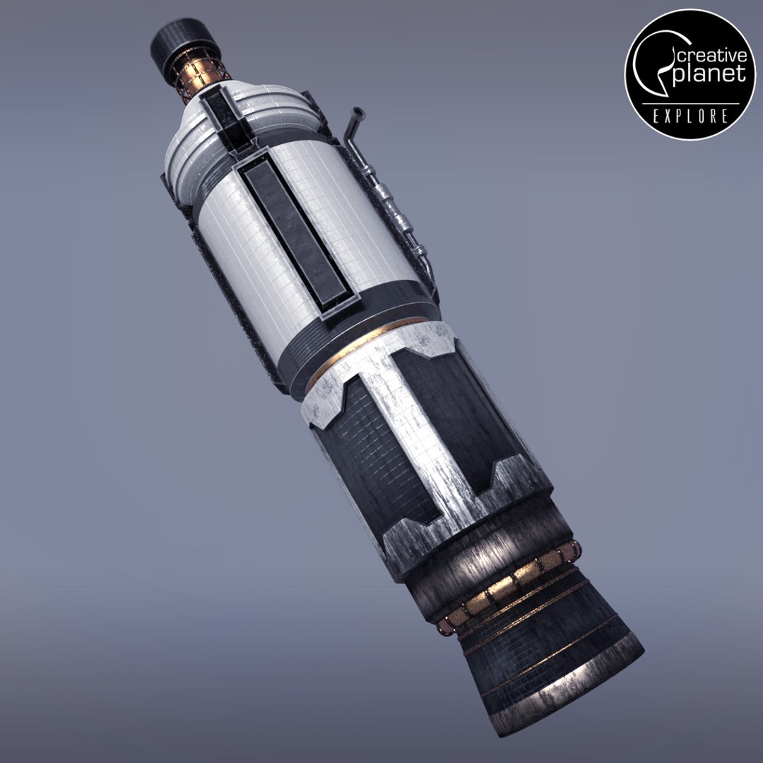 Rocket Space Engine 3D Model - TurboSquid 1278558