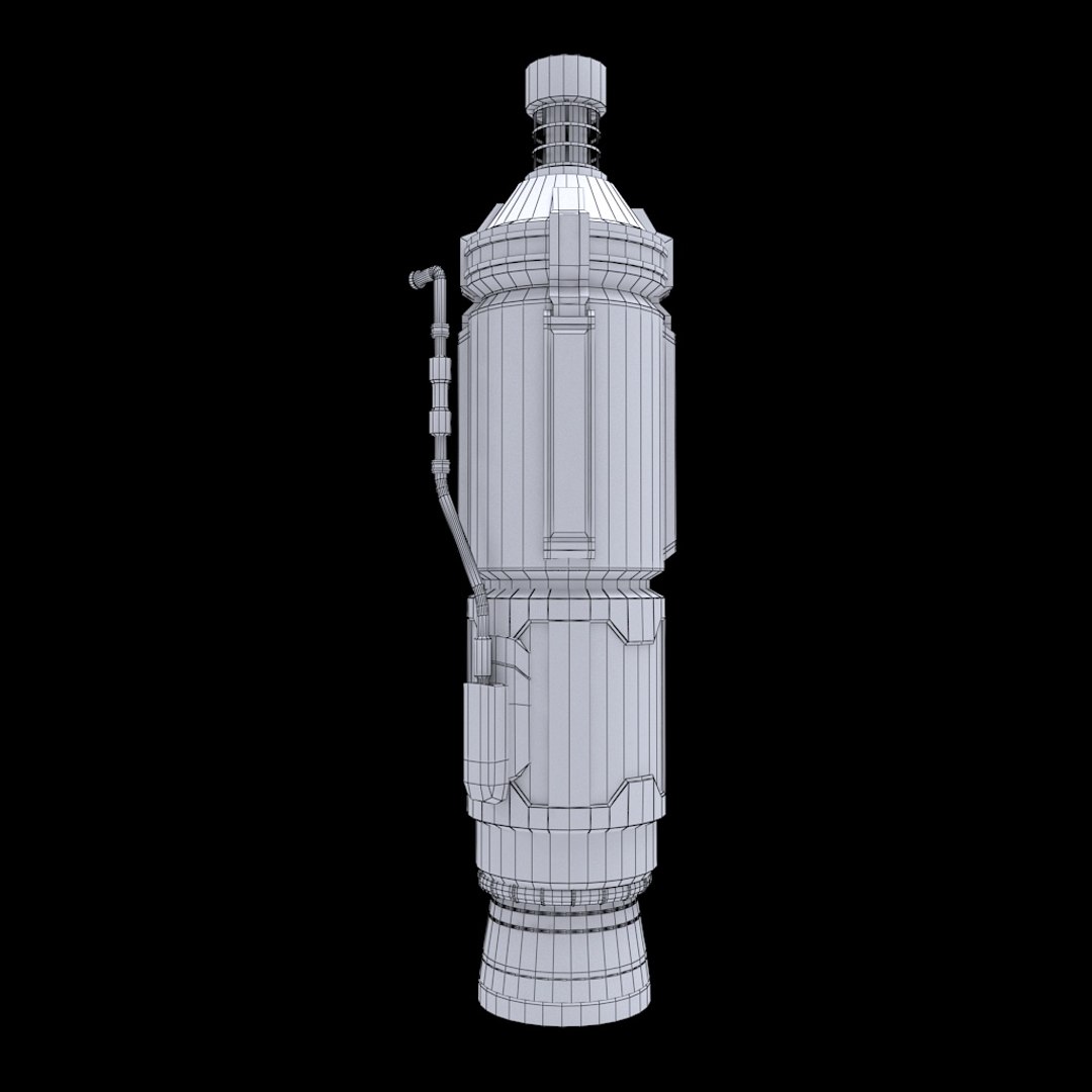 Rocket Space Engine 3D Model - TurboSquid 1278558