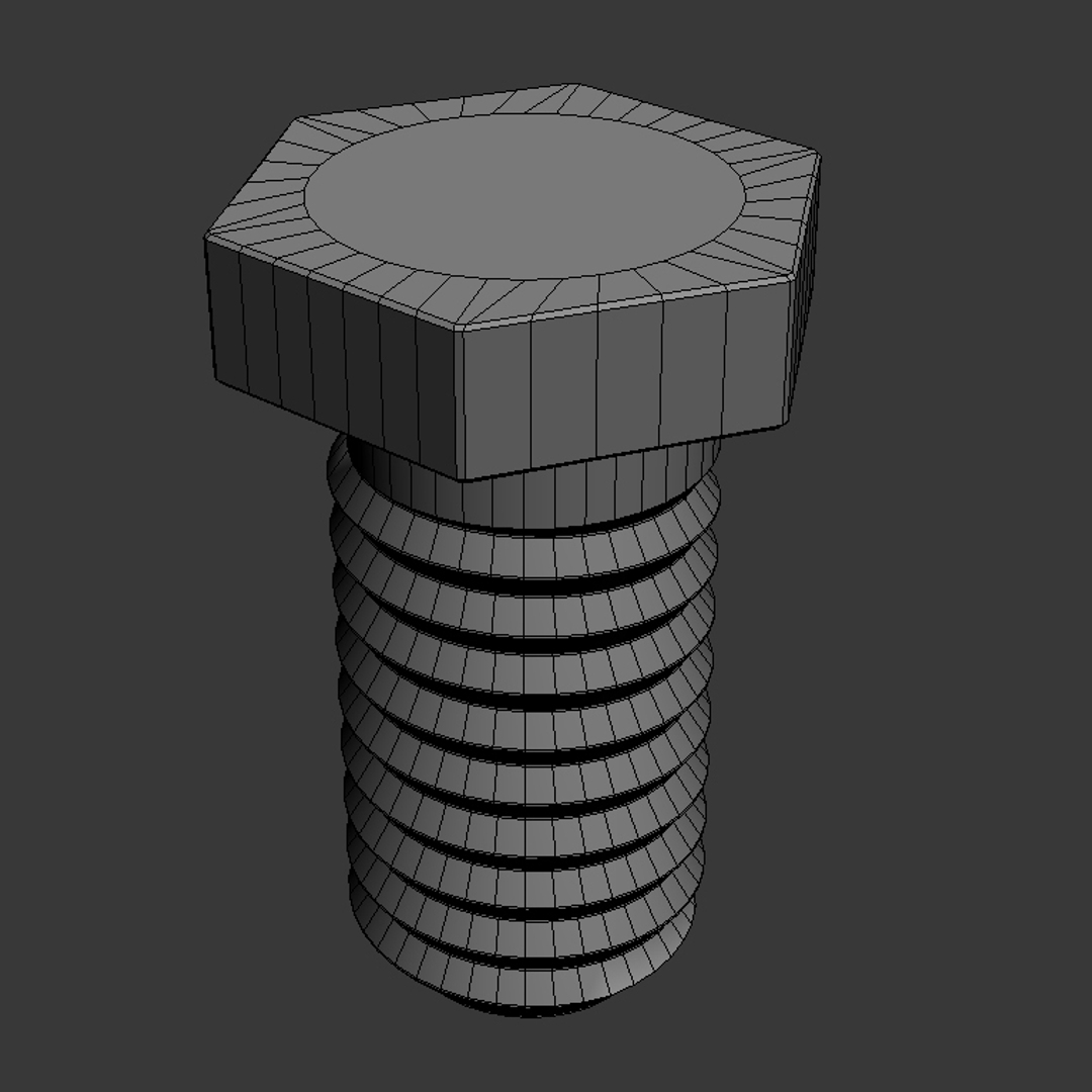 free screw 3d model