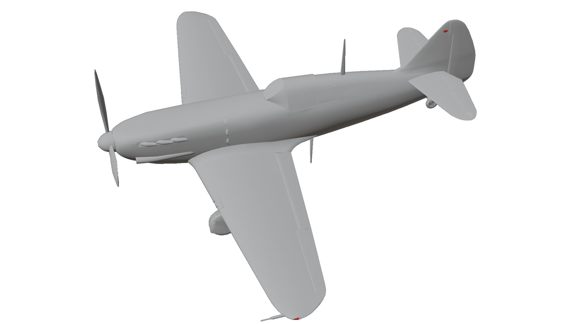 Dewoitine D-520 3D Model - TurboSquid 2316083