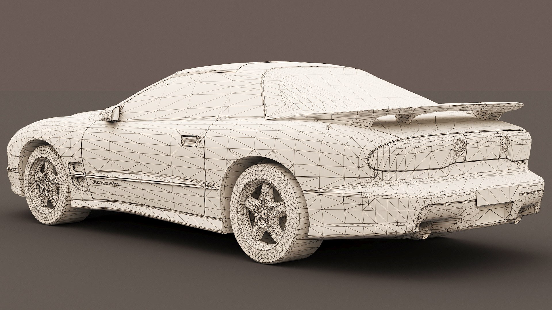 Pontiac Trans Am 2002 3D Model - TurboSquid 2223090