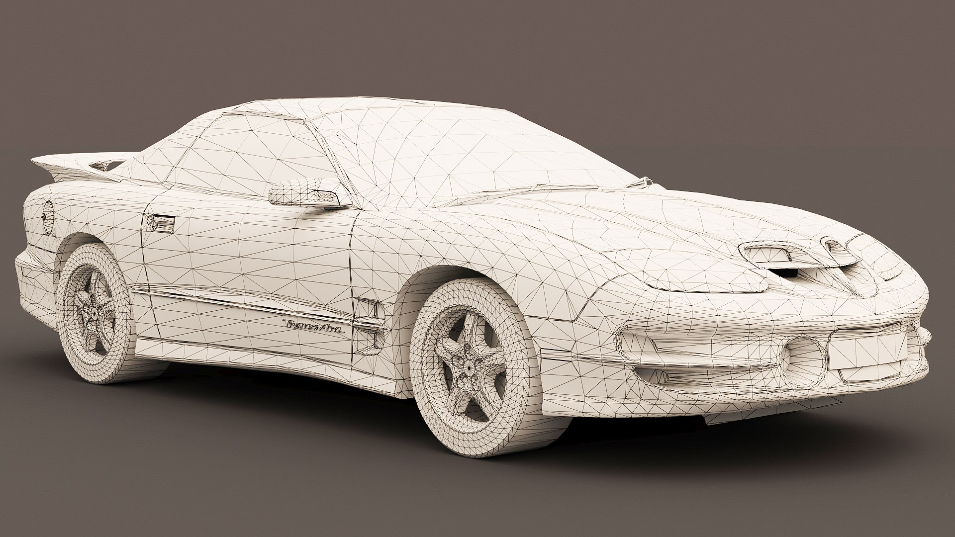 Pontiac Trans Am 2002 3D Model - TurboSquid 2223090