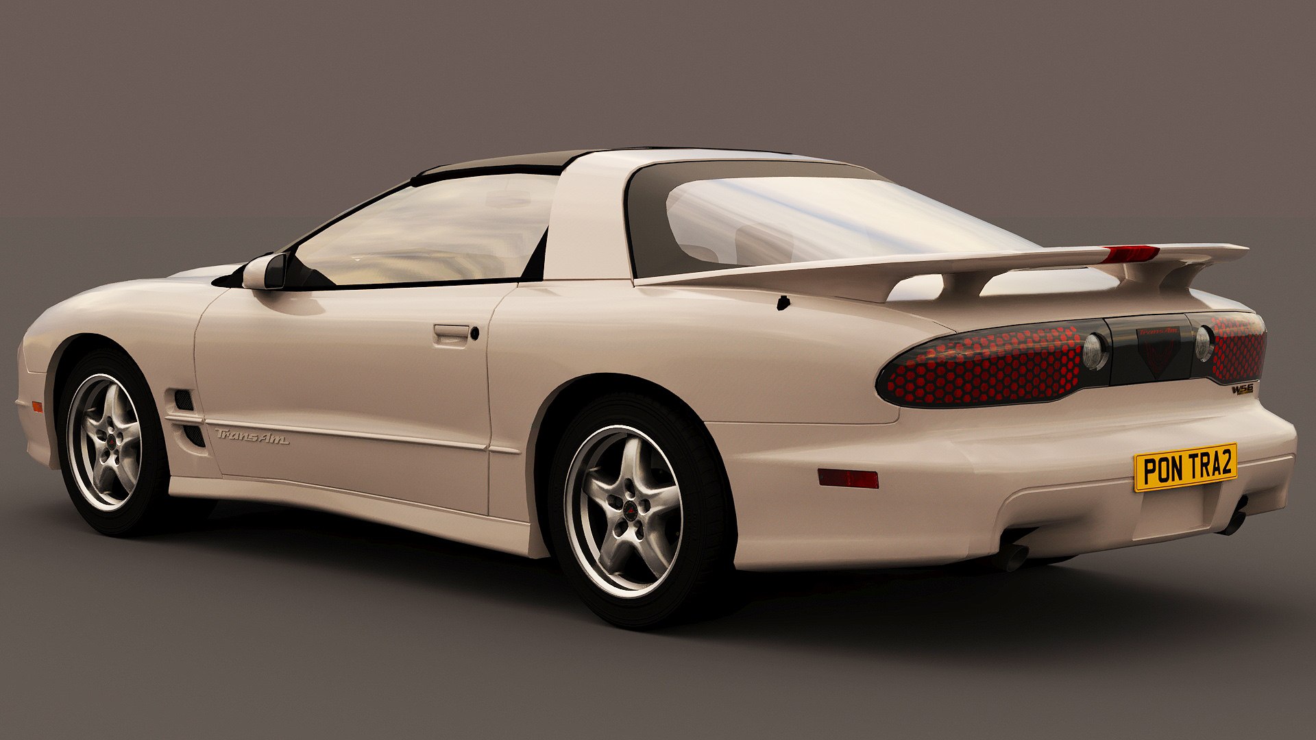Pontiac Trans Am 2002 3D Model - TurboSquid 2223090