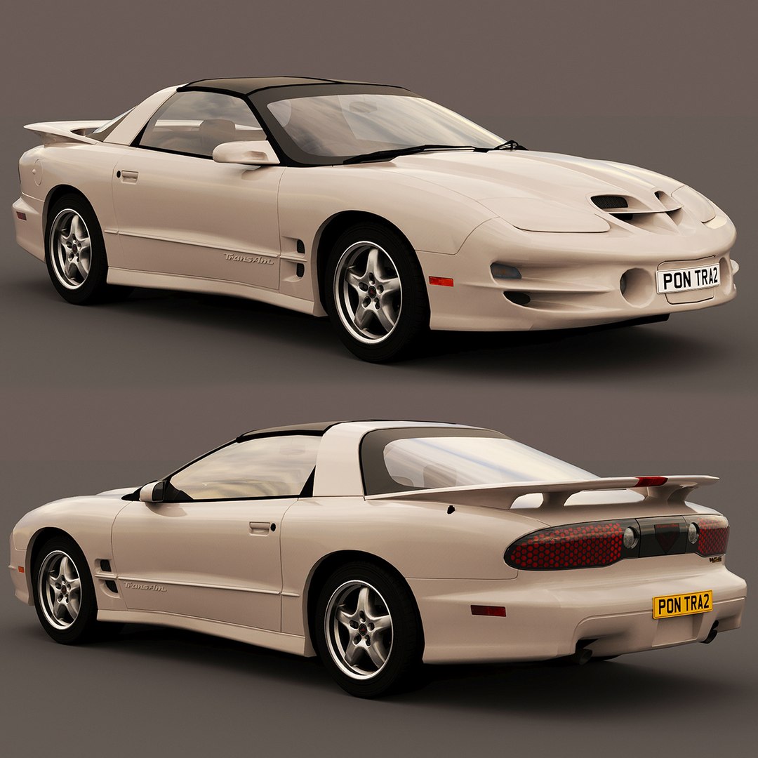 Pontiac Trans Am 2002 3D Model - TurboSquid 2223090