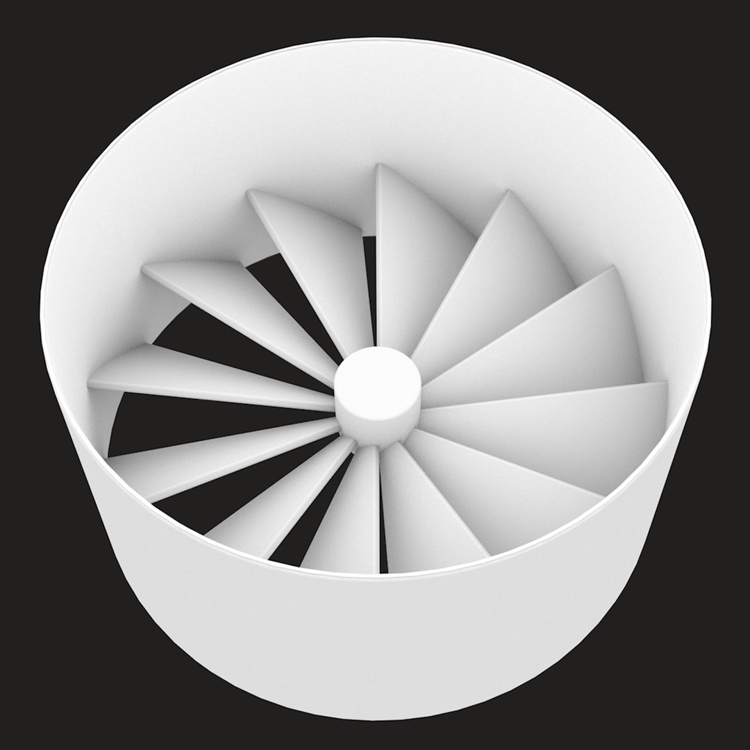 Swirl Diffuser 3d Model