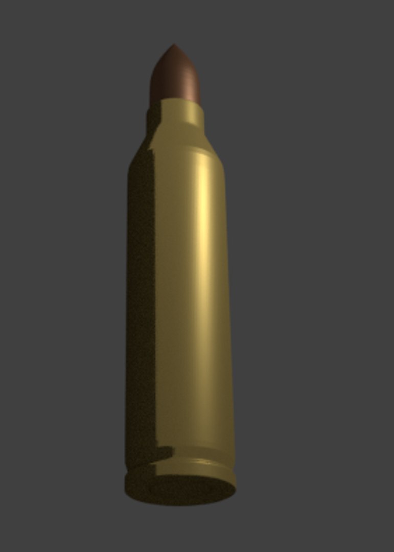 3D 5 56mm Bullet - TurboSquid 1396788