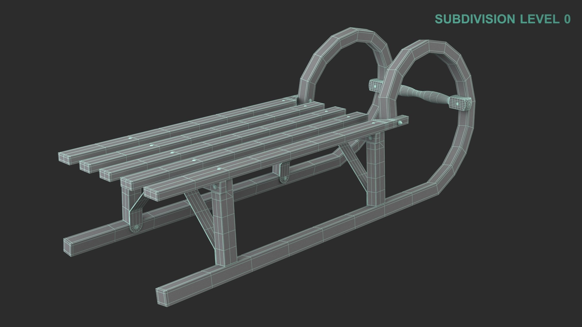 Sled(1) Model - TurboSquid 1999696