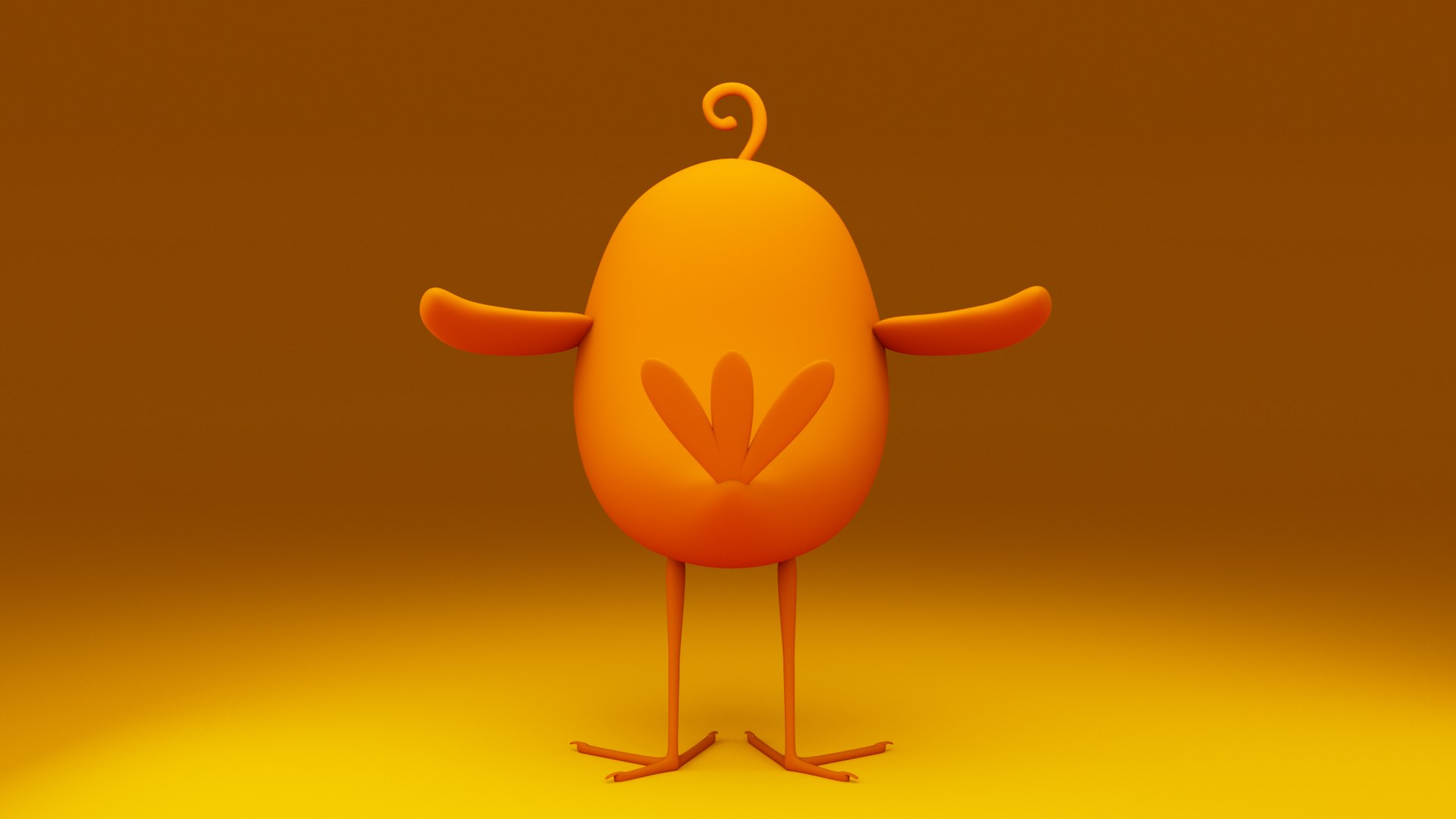 3D Stylized Cartoon Bird 3D Model - TurboSquid 2200578