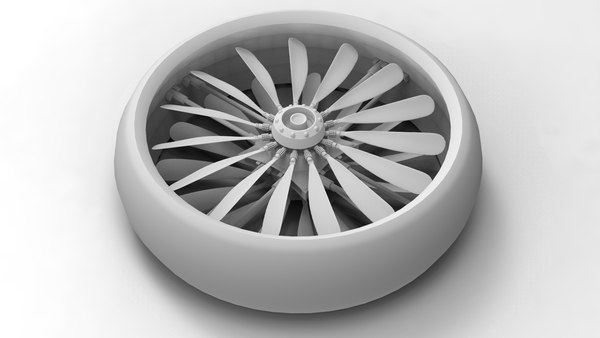 Airplane Engine Fan 3D Models for Download | TurboSquid